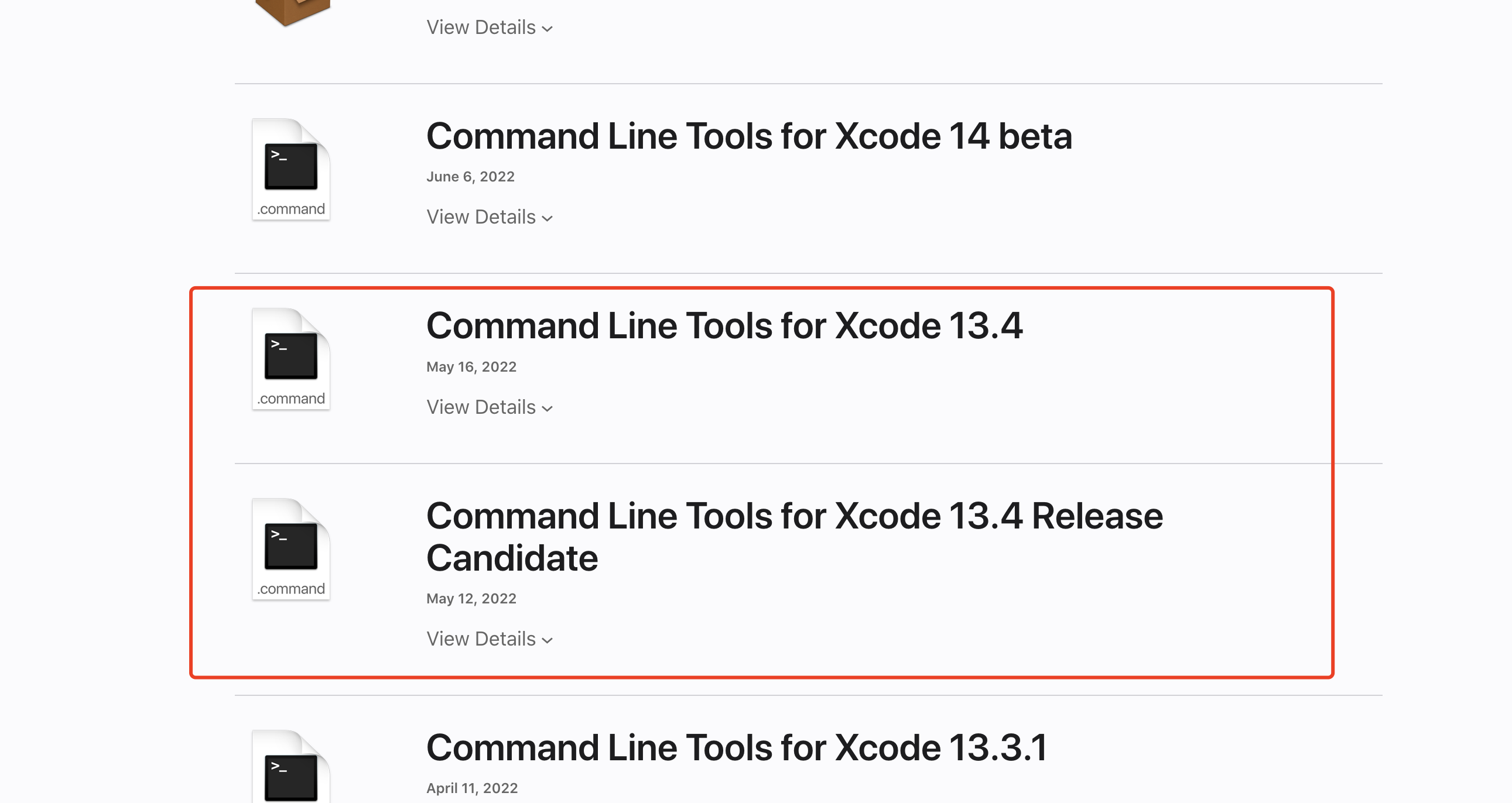Mac Command Line Tools 安装
